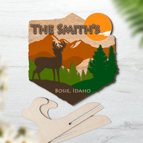 Deer Lookout Sign – Laid Back Camping